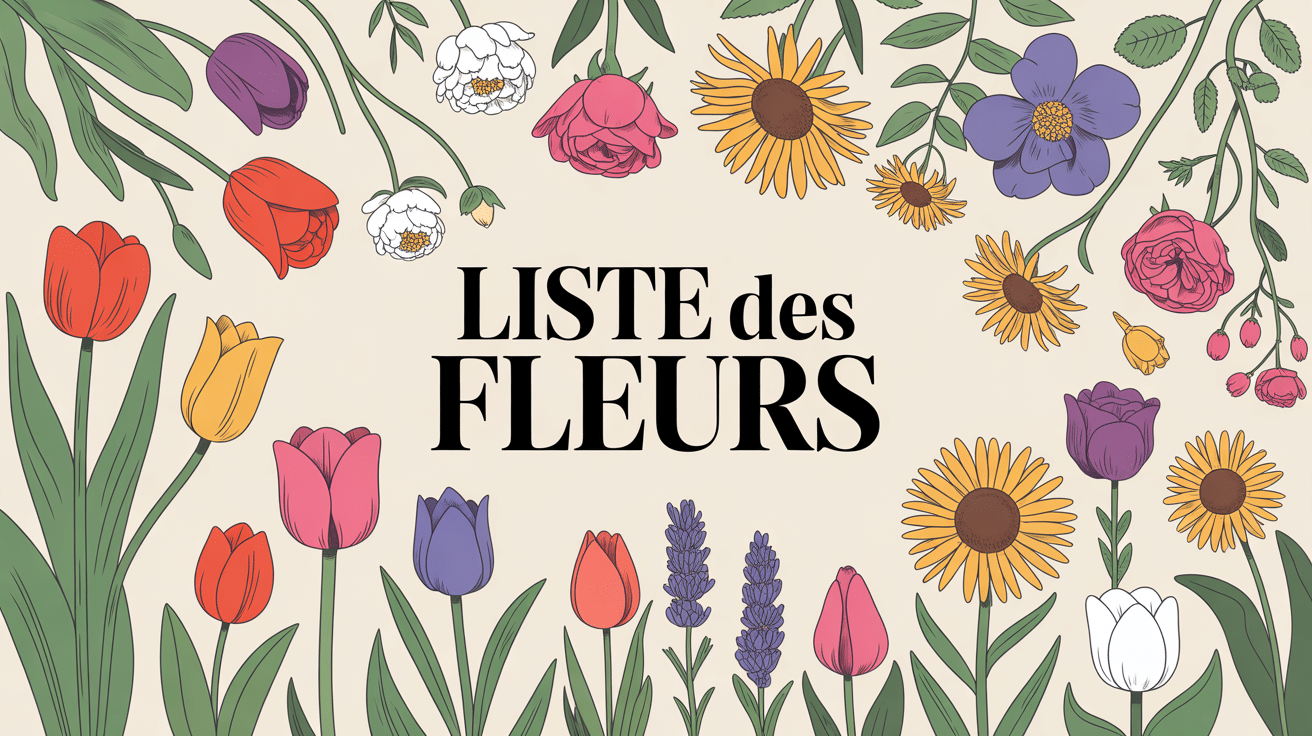Listes des Fleurs Guide Complet