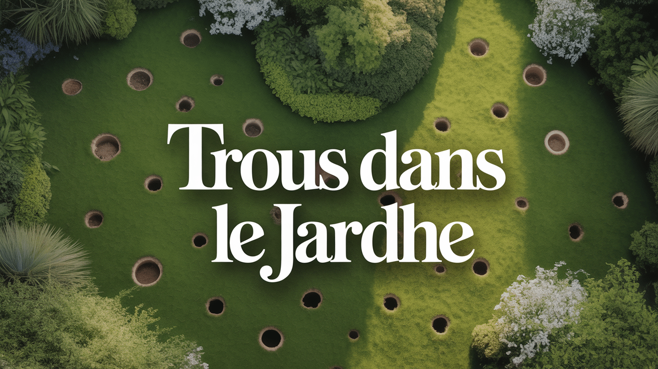 Trous dans le Jardin : Guides des Causes
